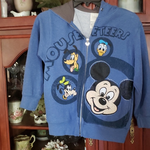 Disney | Jackets & Coats | Disney Donald Duck Hoodie Jacket | Poshmark